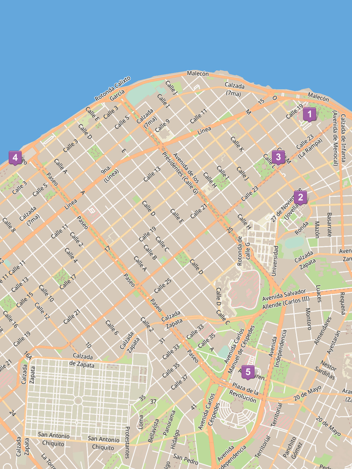 Vedado e Plaza - Dicas sobre CUBA
